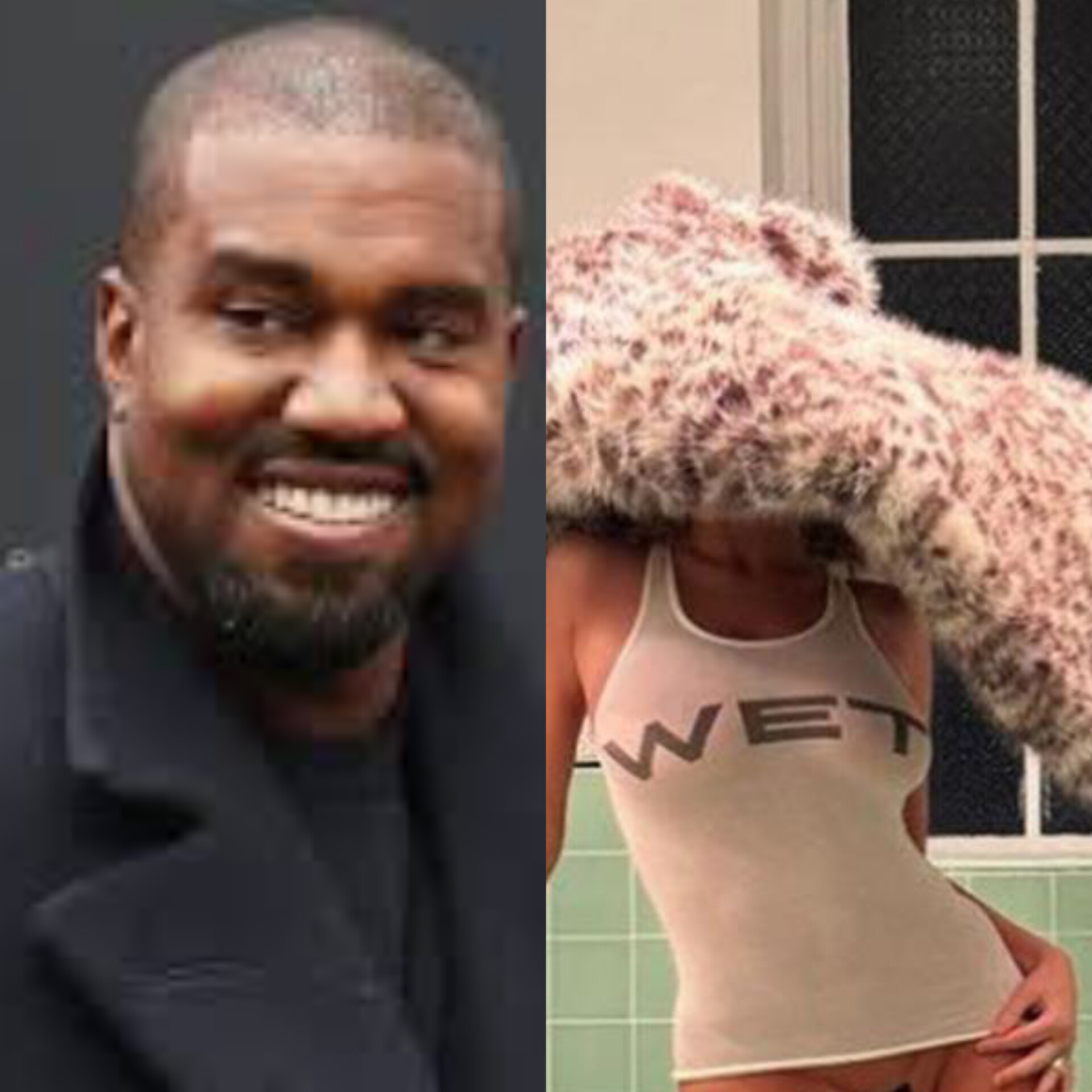 Kanye West shares photo of wife Bianca Censori wearing tiny g-string and see through top (photo ...