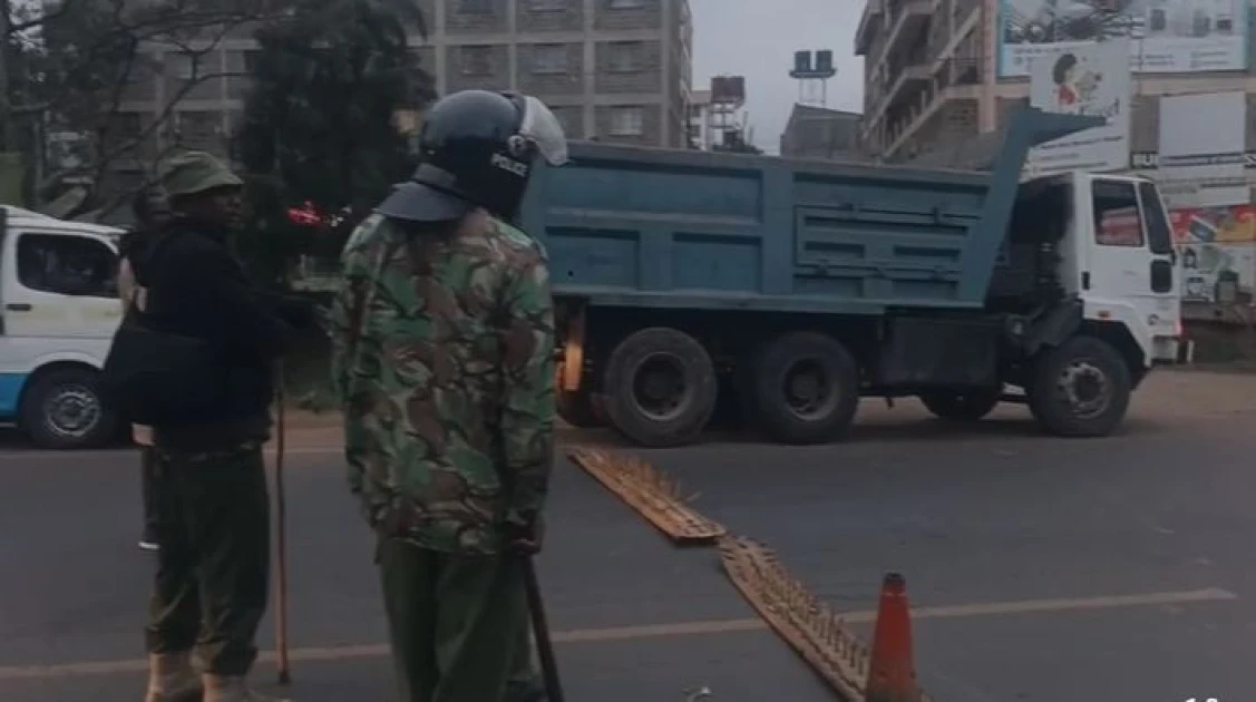 Major roads blocked in Nairobi ahead of June 25 memorial protests ...